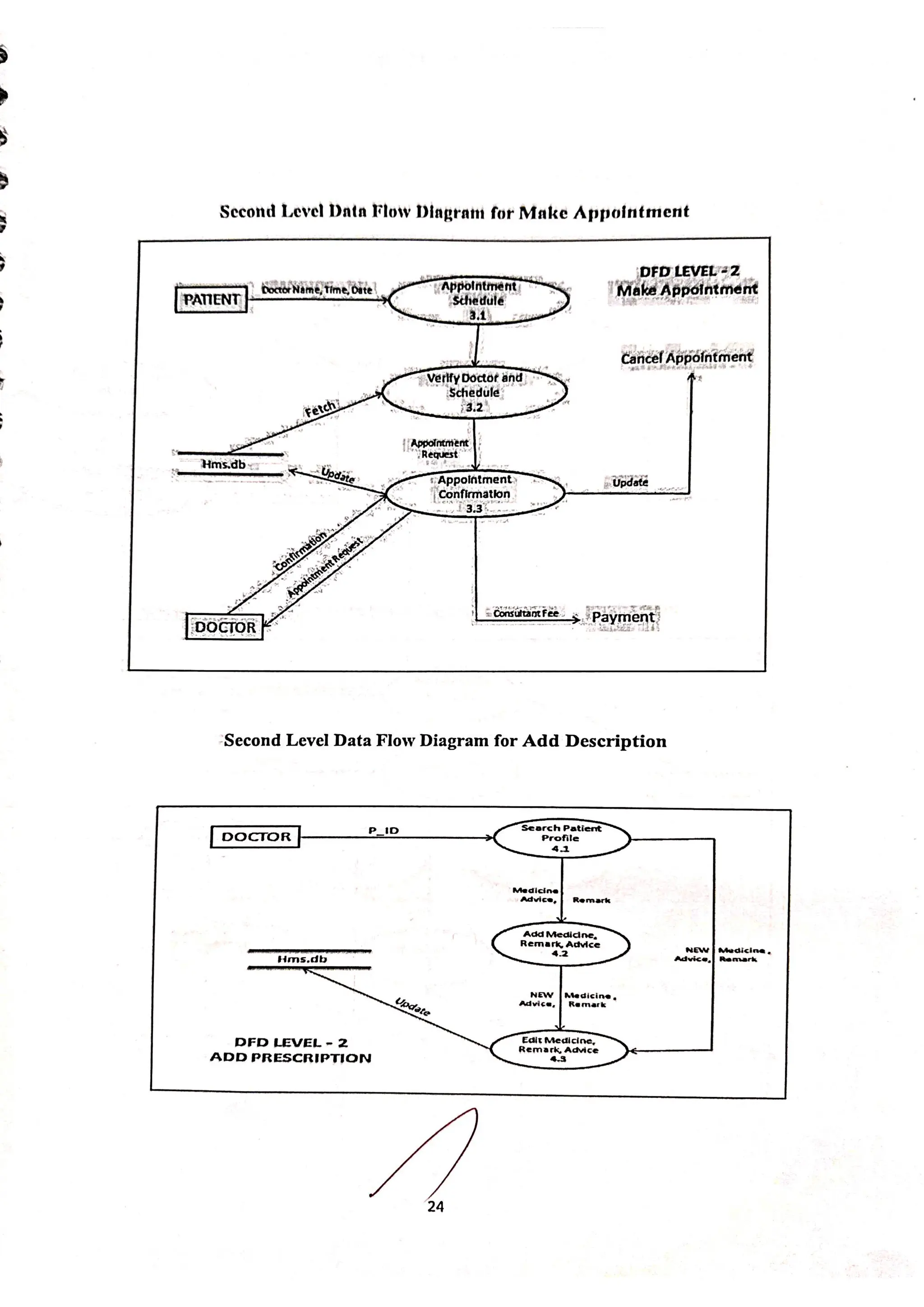 Hospital Management System for Advanced Software engineering | PDF