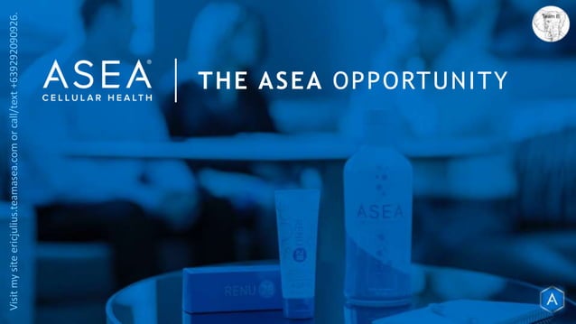 ASEA REDOX SIGNALING MOLECULES IN A BOTTLE | PPT