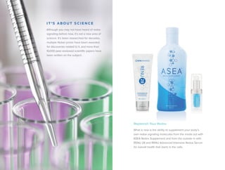 ASEA Redox Science Based Medicine | PDF