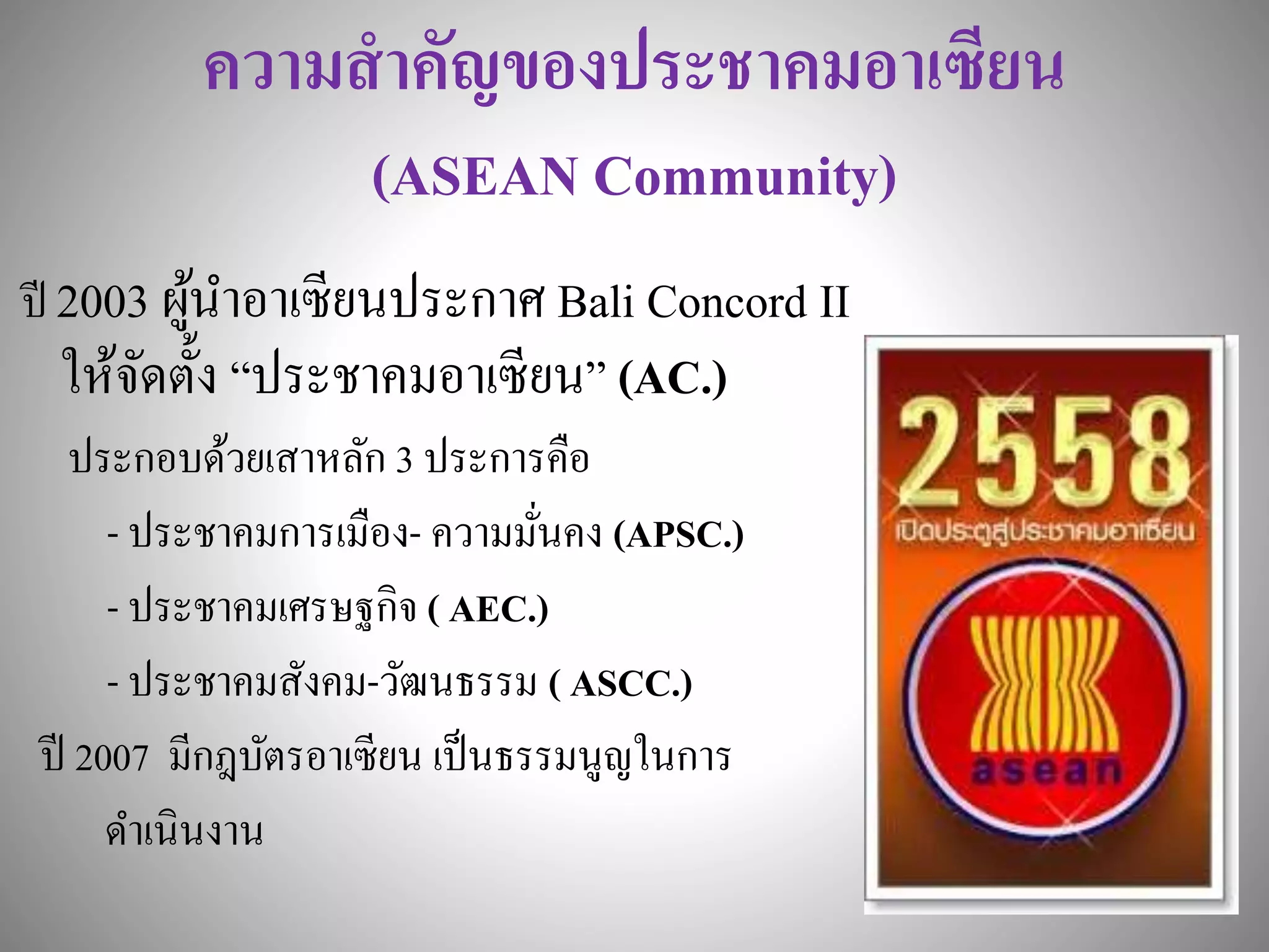 อาเซียน (Asean) | PPTX