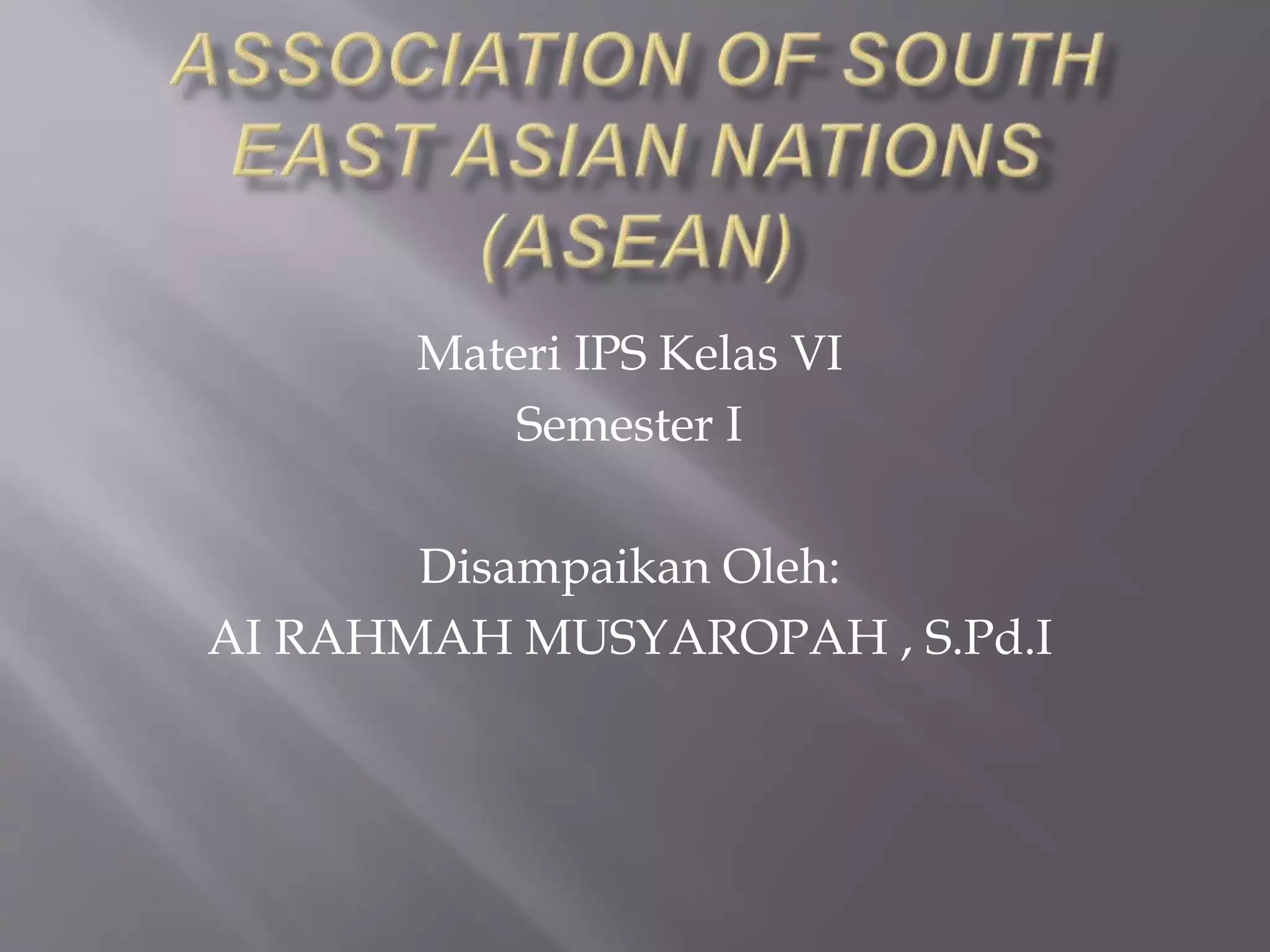 ASEAN6 | PPT