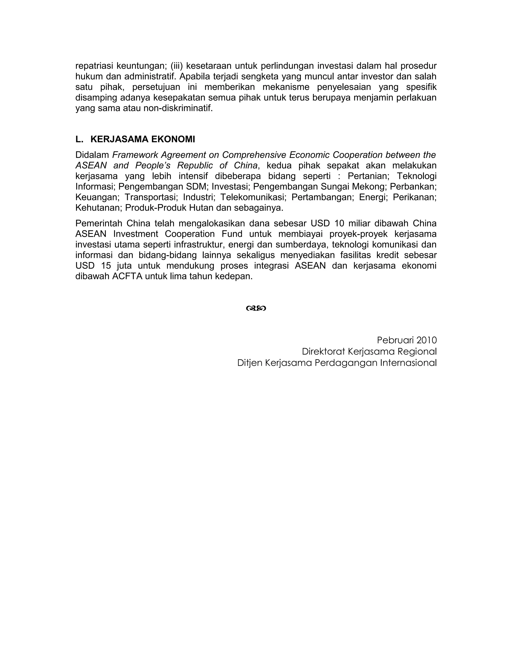 Asean china fta | PDF