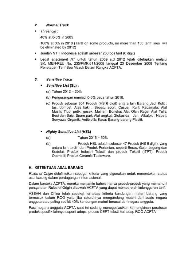 Asean china fta | PDF