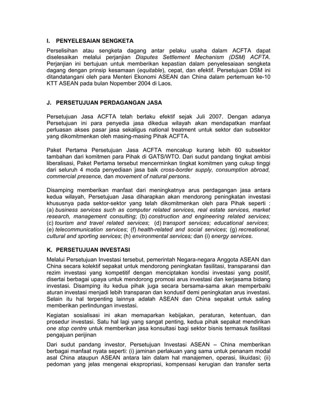 Asean china fta | PDF