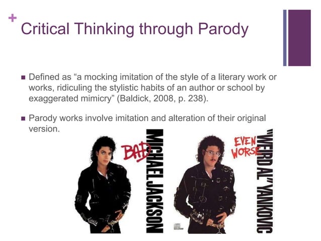 Enhancing EFL Learners' Critical Thinking Using Parody Advertisements | PPT