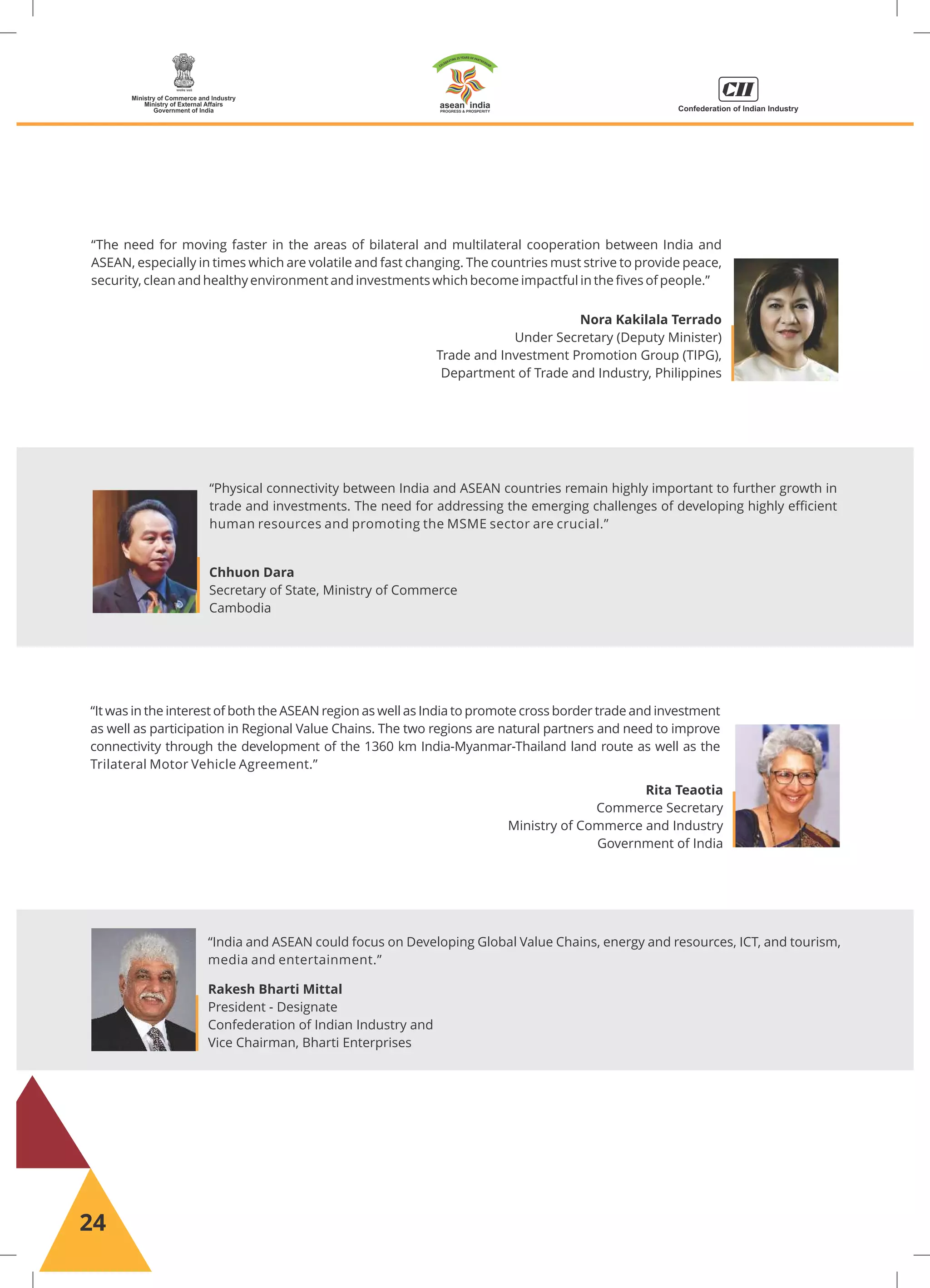 ASEAN-INDIA Initiatives 2017-18 | PDF