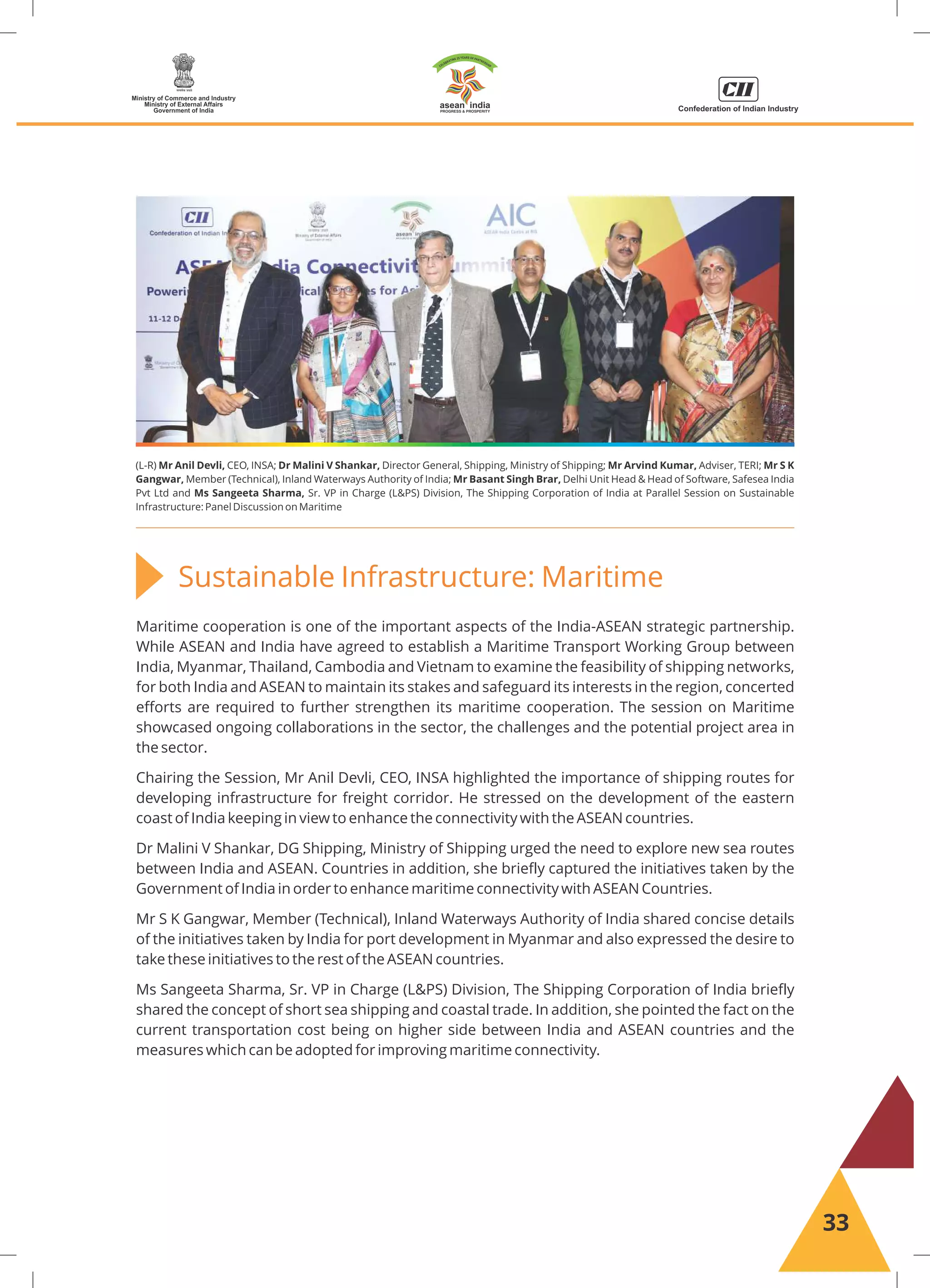 ASEAN-INDIA Initiatives 2017-18 | PDF