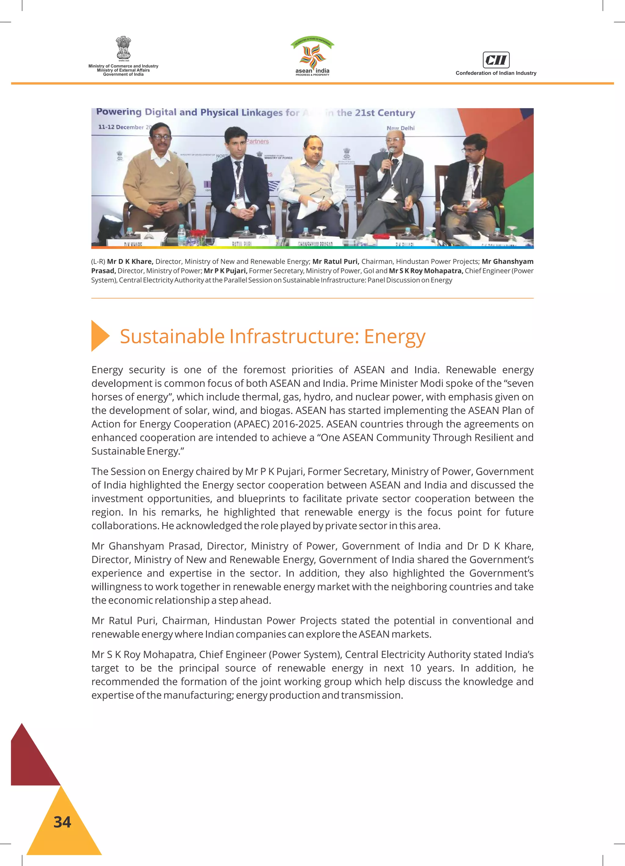 ASEAN-INDIA Initiatives 2017-18 | PDF