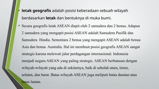 Presentasi tentang organisasi negara ASEAN | PPTX
