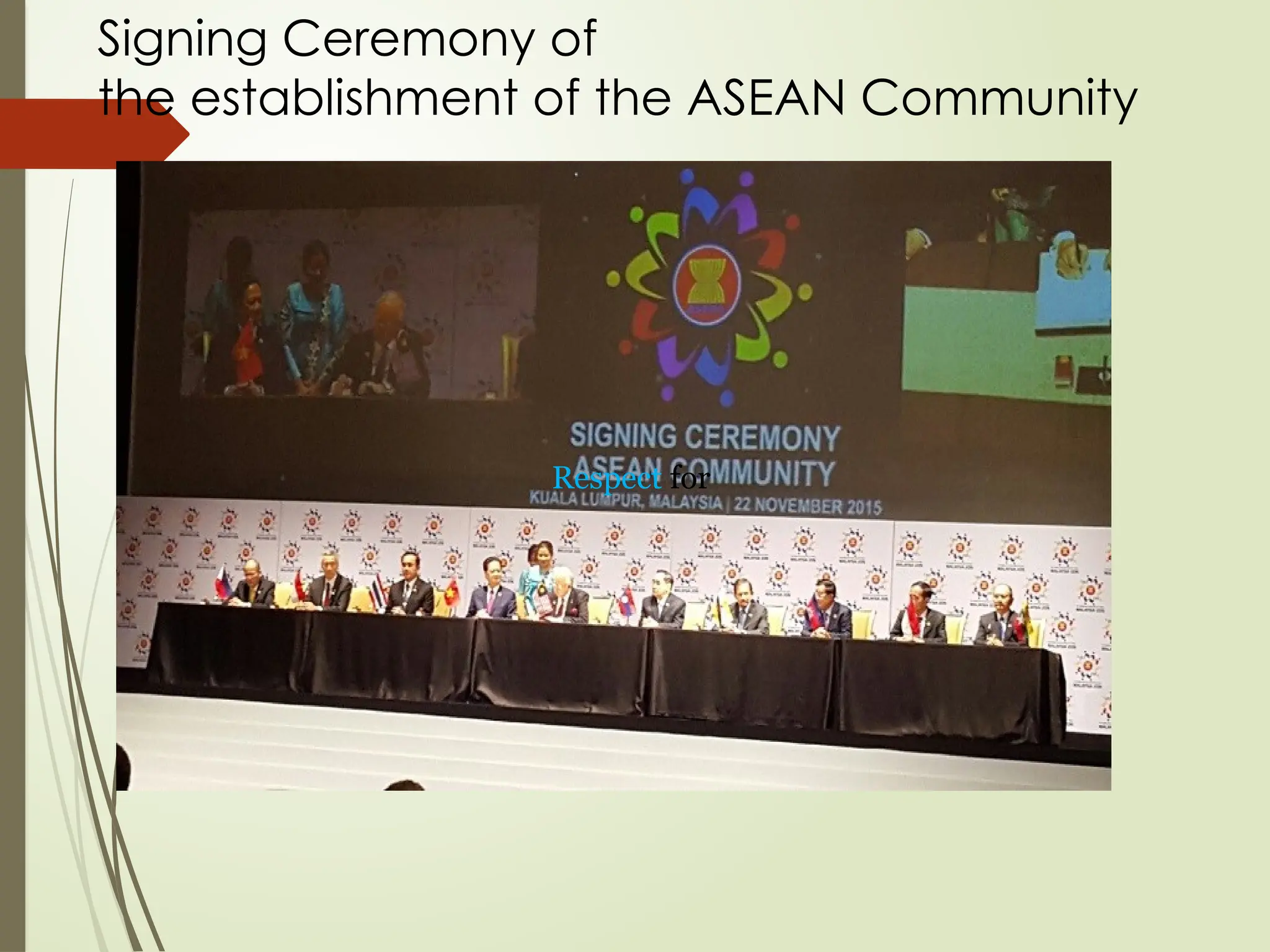 ASEAN Community and ASEAN member countries | PPTX