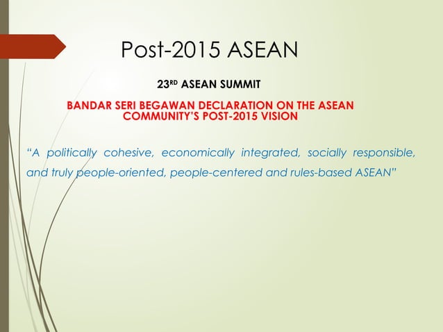 ASEAN Community and ASEAN member countries | PPTX