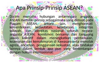 materi tentang asean kelas 6 semester 1 ganjil | PPTX
