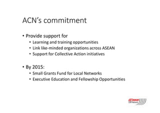 What's next for CSR in the ASEAN Asean csr bernas | PPT