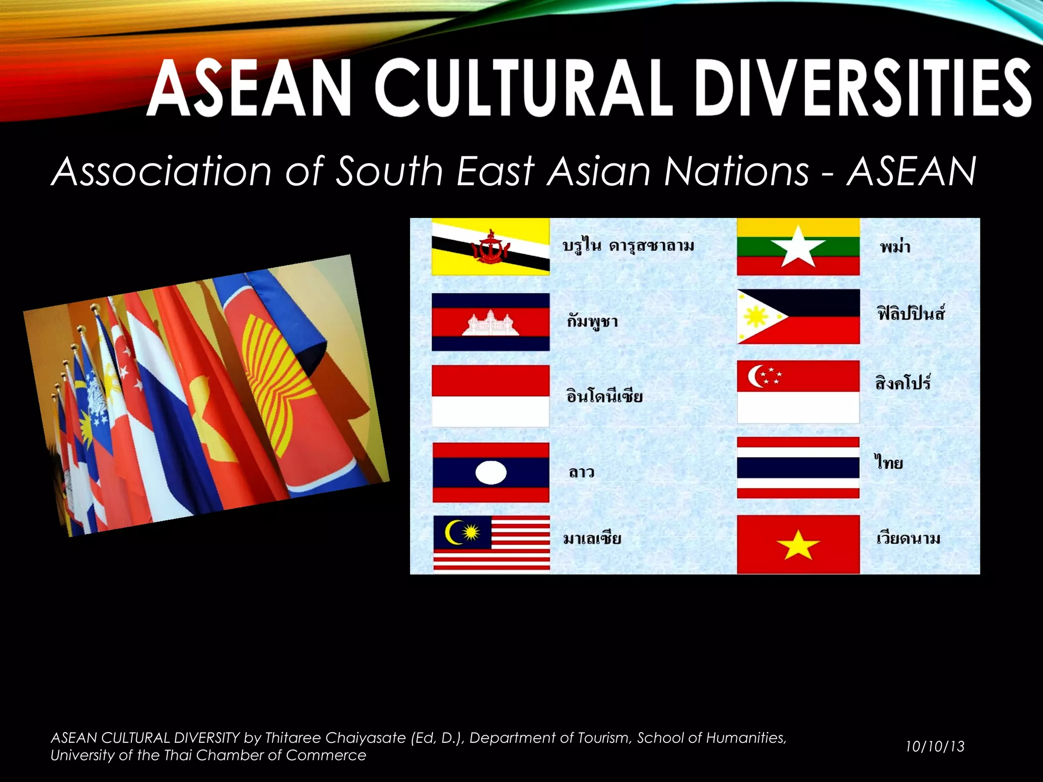 Asean cultural diversity | PPT