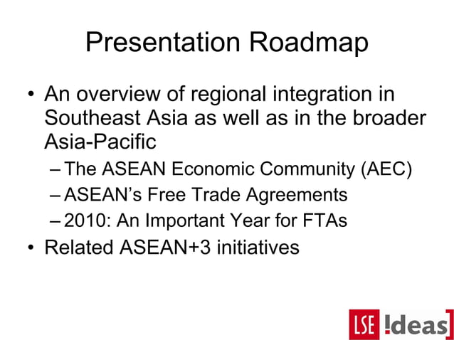 Asean Economic Integration | PPT | Asia Travel | Travel Locations
