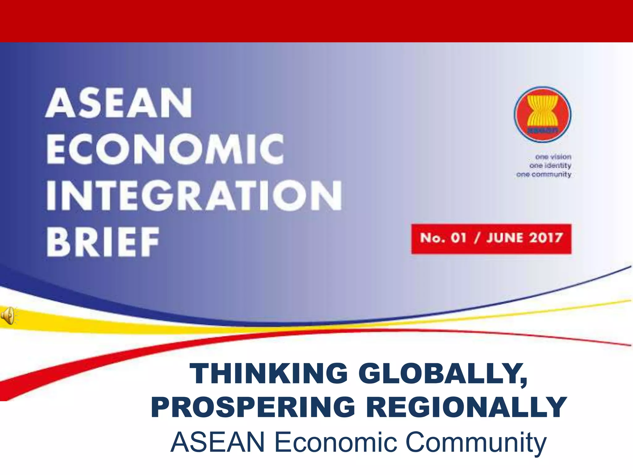 Asean economic integration | PPTX