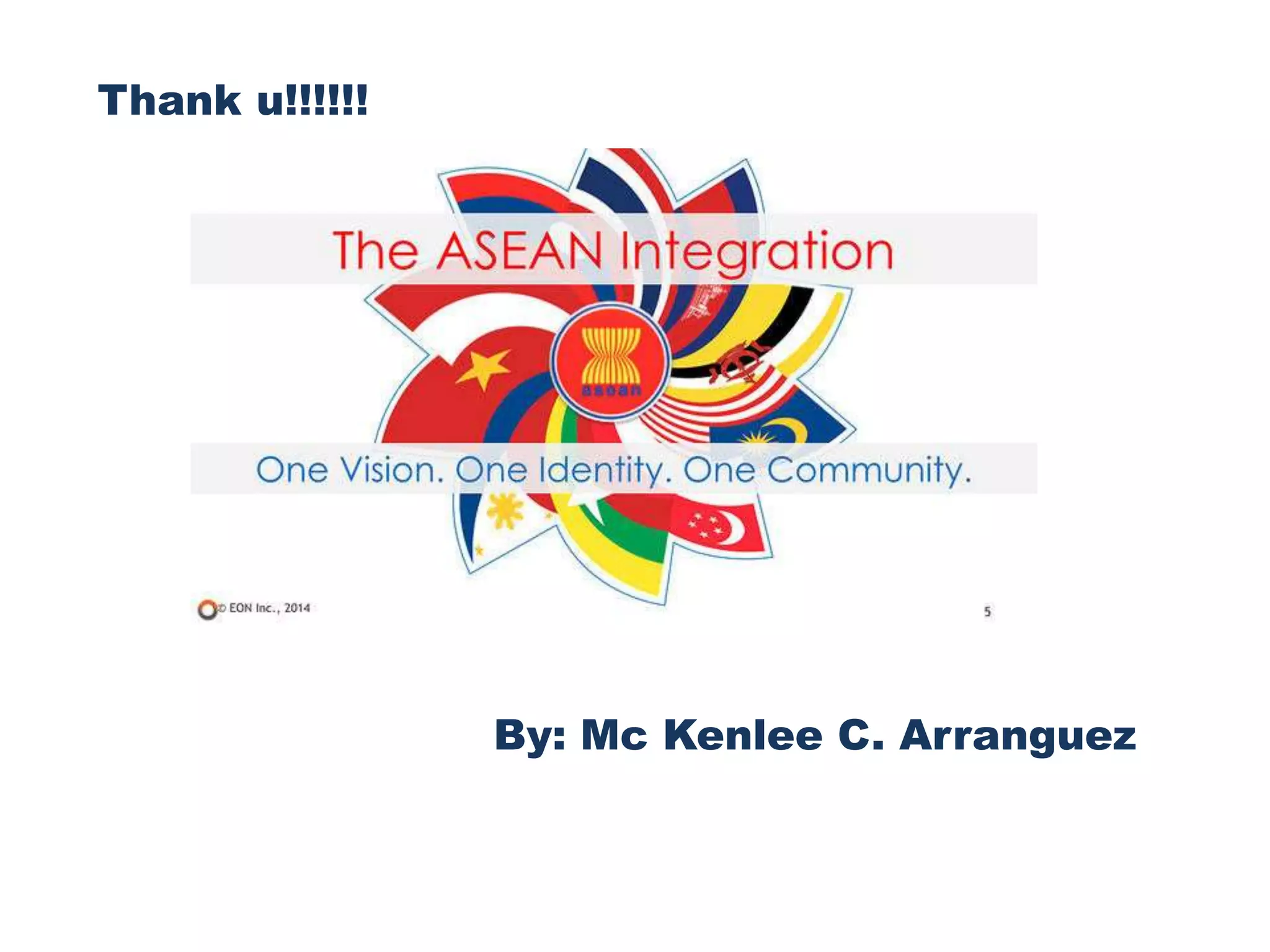 Asean economic integration | PPTX