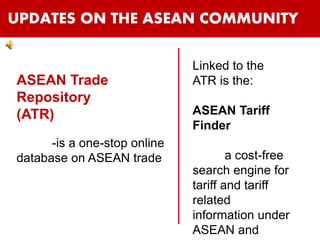 Asean economic integration | PPTX