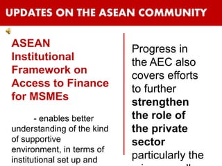 Asean economic integration | PPTX