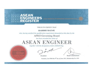Asean Engineer Register | PPT