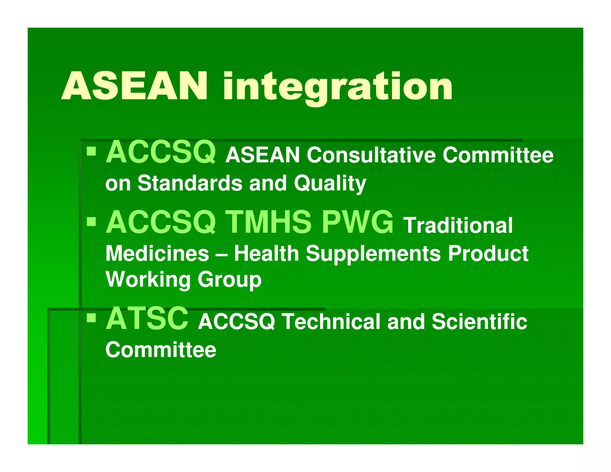 ASEAN Harmonization of Evaluation of TM and HS | PDF