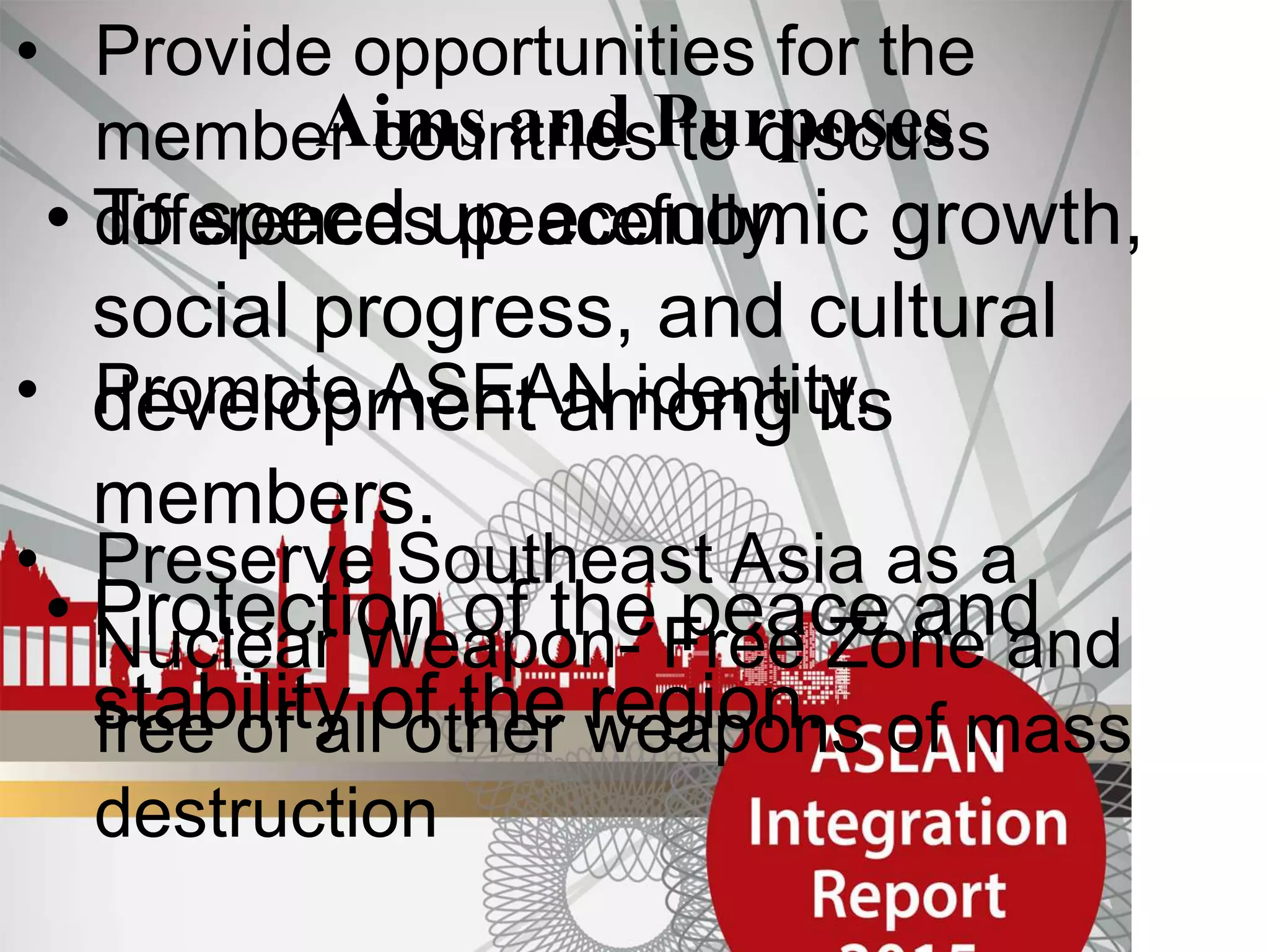 Asean integration | PPTX