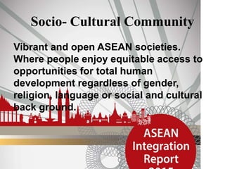 Asean integration | PPTX