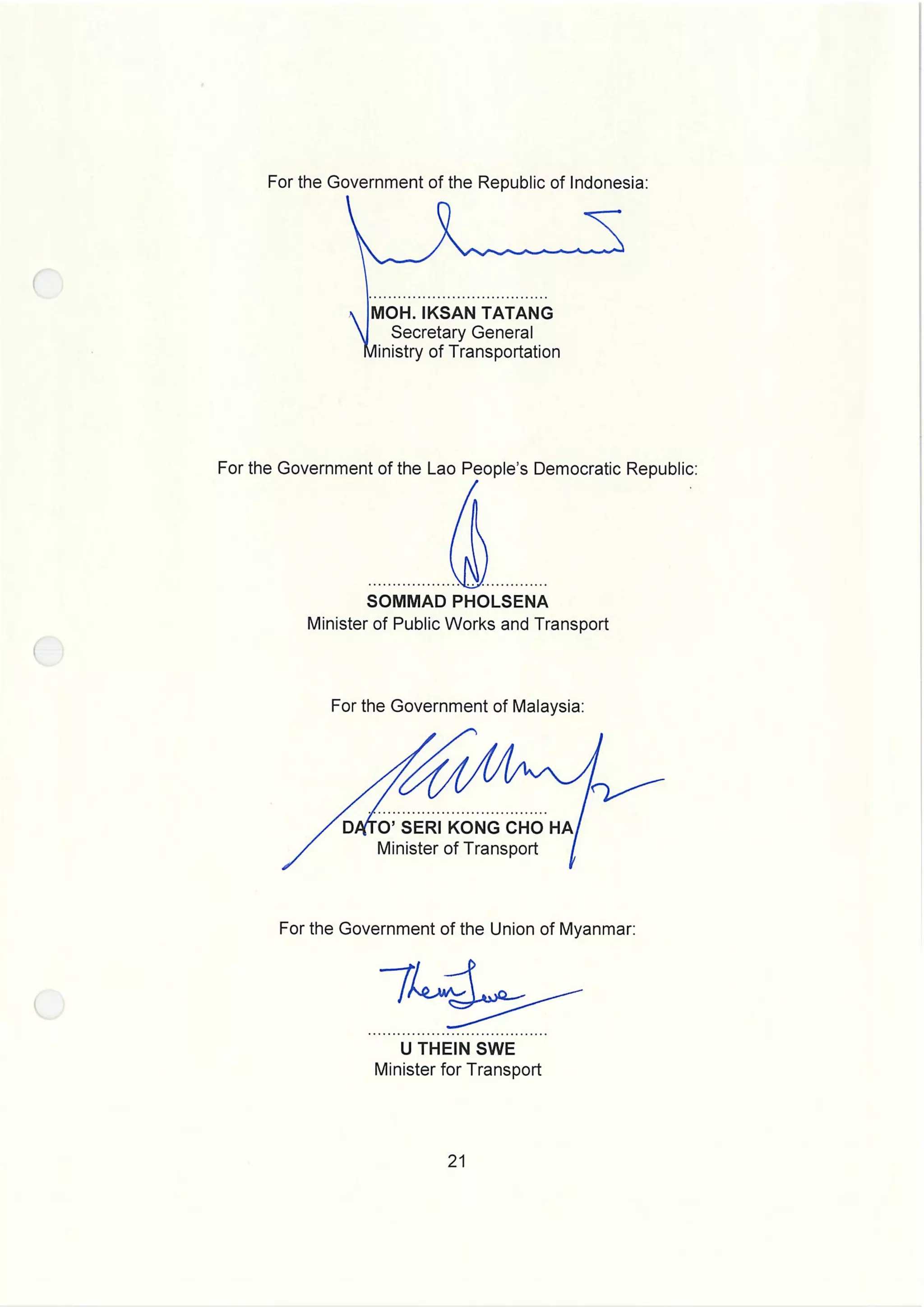 Asean multilateral agreement on air services | PDF