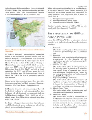ASEAN Power Grid | PDF