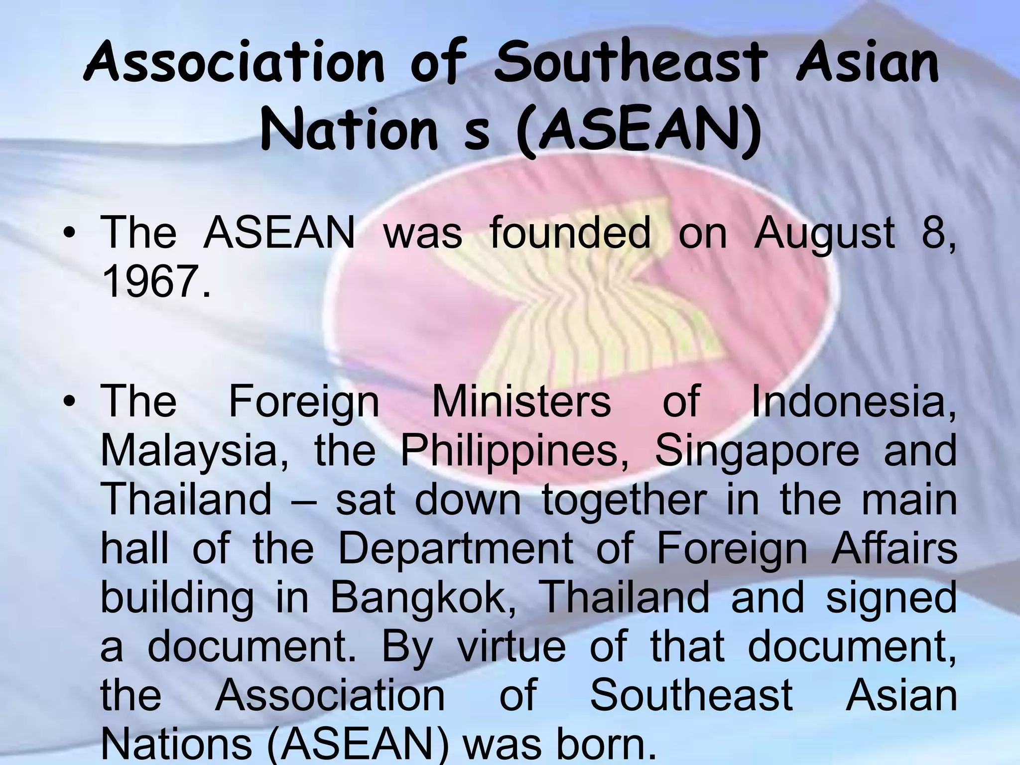 ASEAN | PPTX