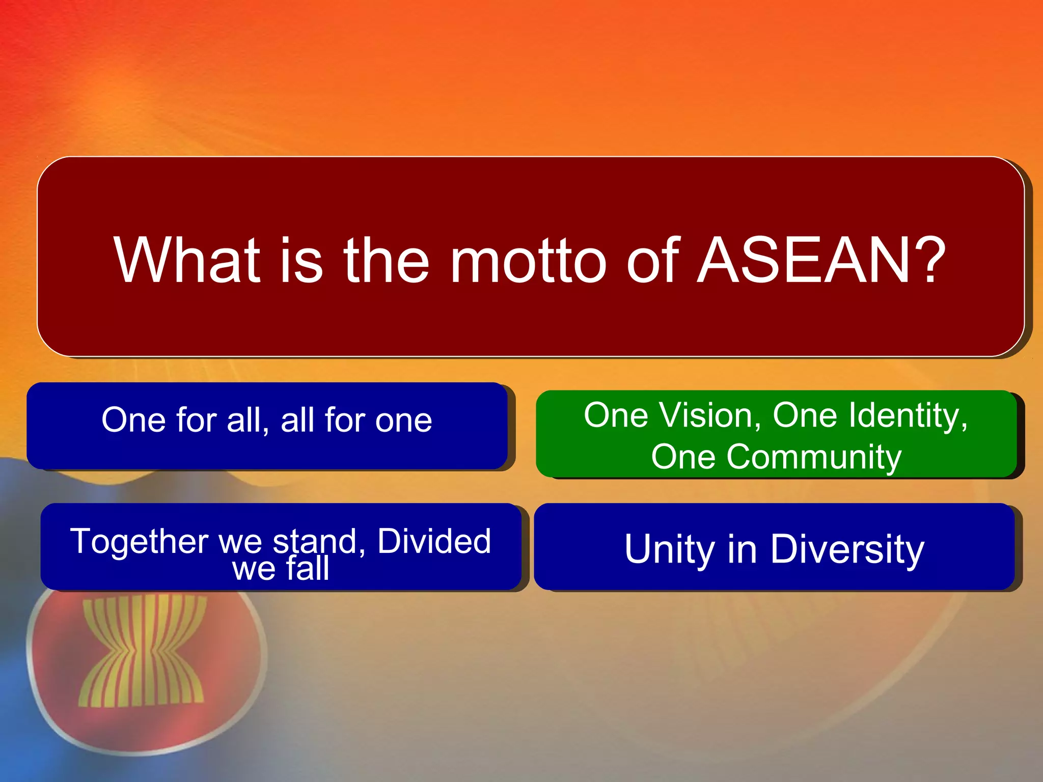Asean quiz bee | PPT