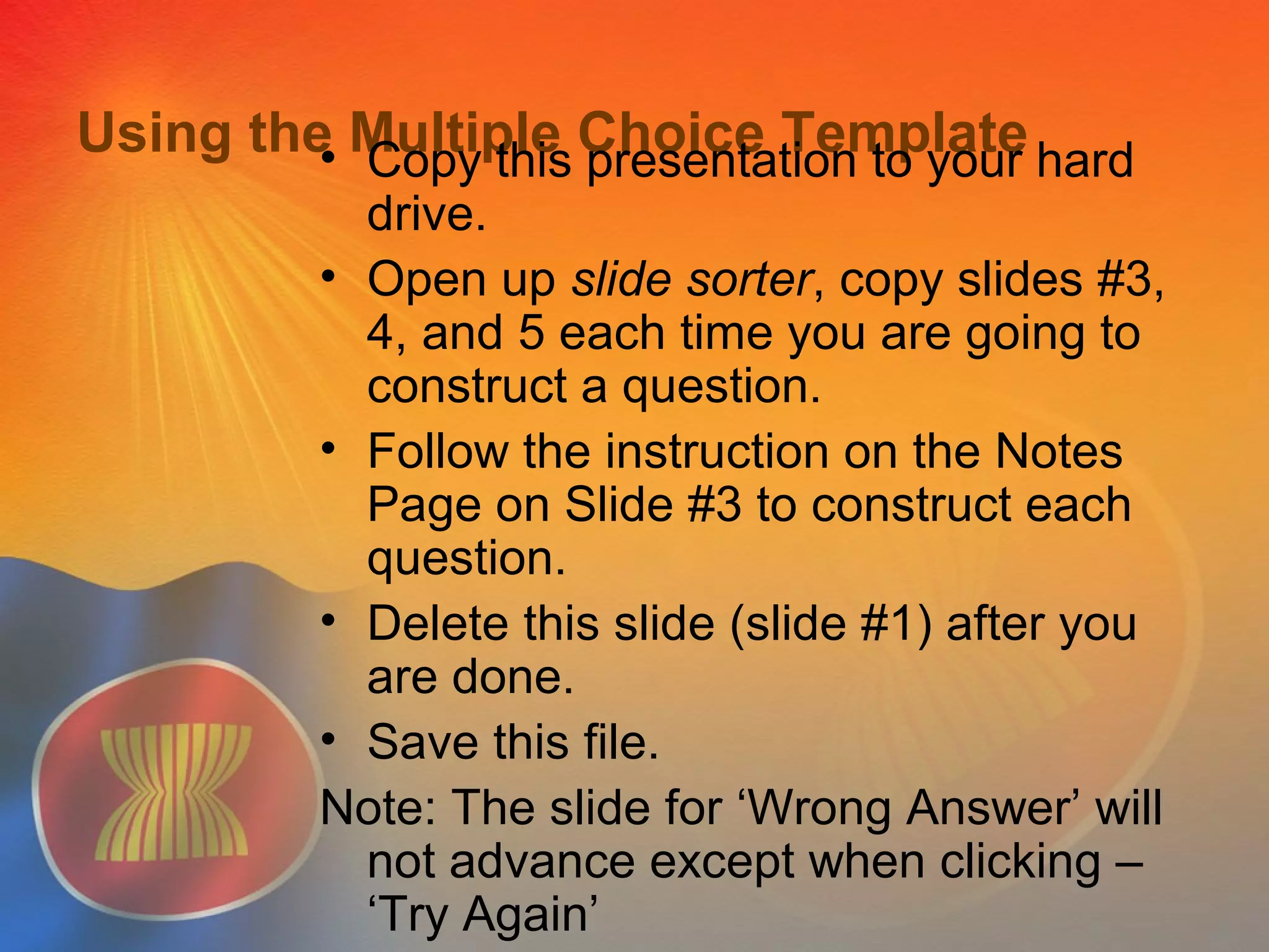 Asean quiz bee | PPT