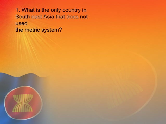 Asean quiz bee | PPT | Asia Travel | Travel Locations