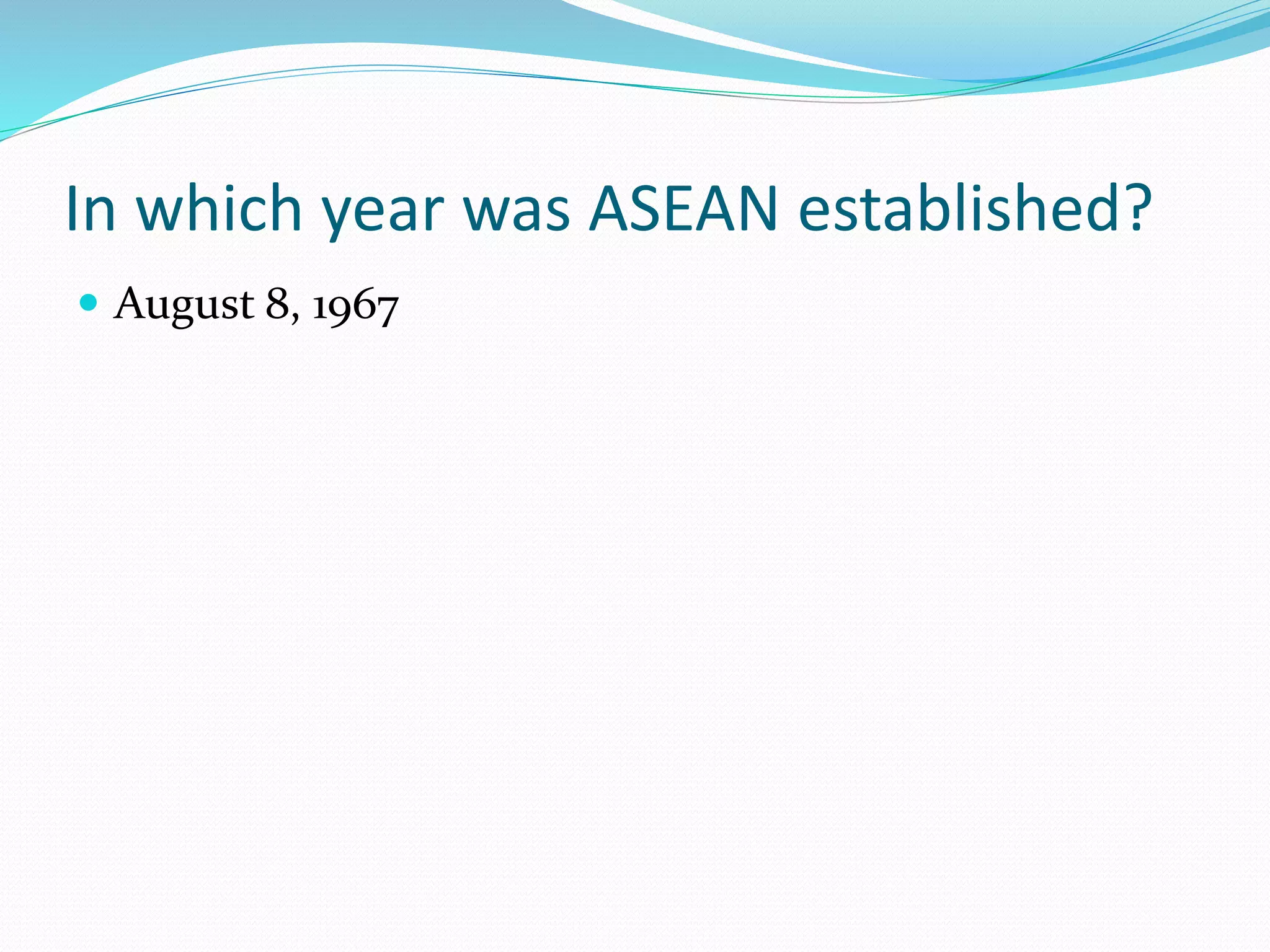 Asean Quiz Nitin_2016 | PPTX