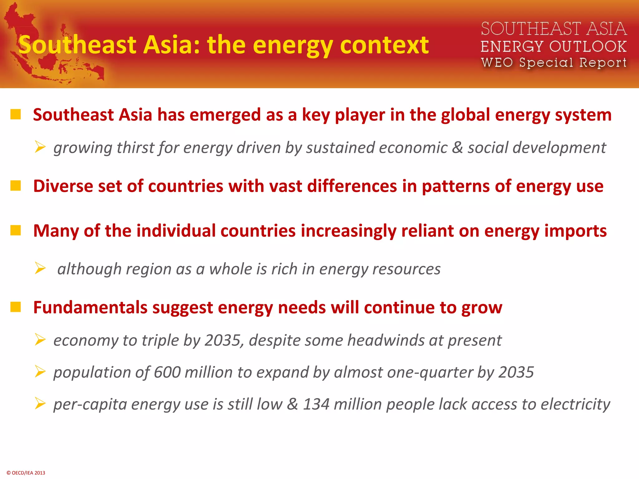 Southeast Asia Energy Outlook | PDF
