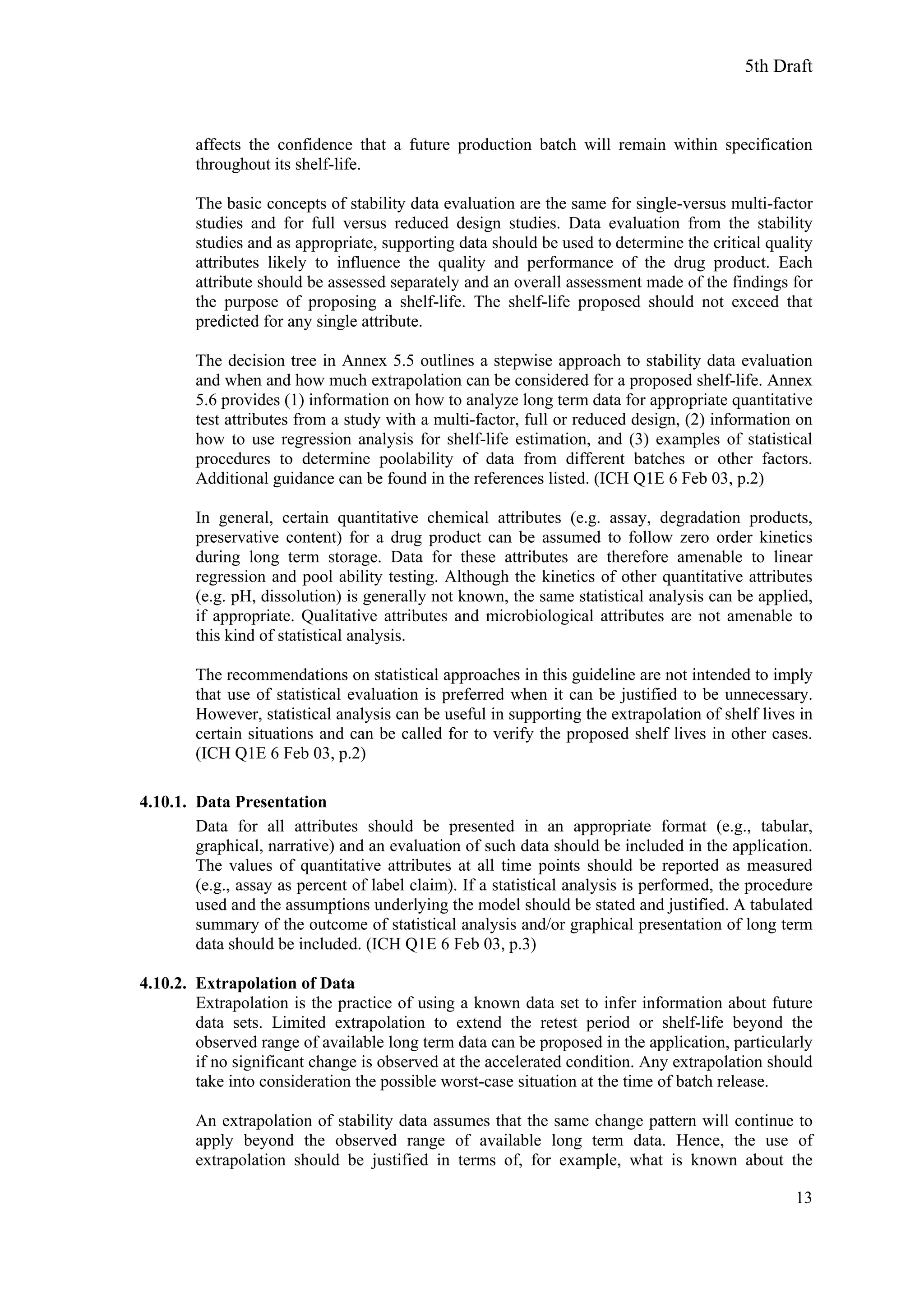 Asean stability guideline (version 6.0) | PDF