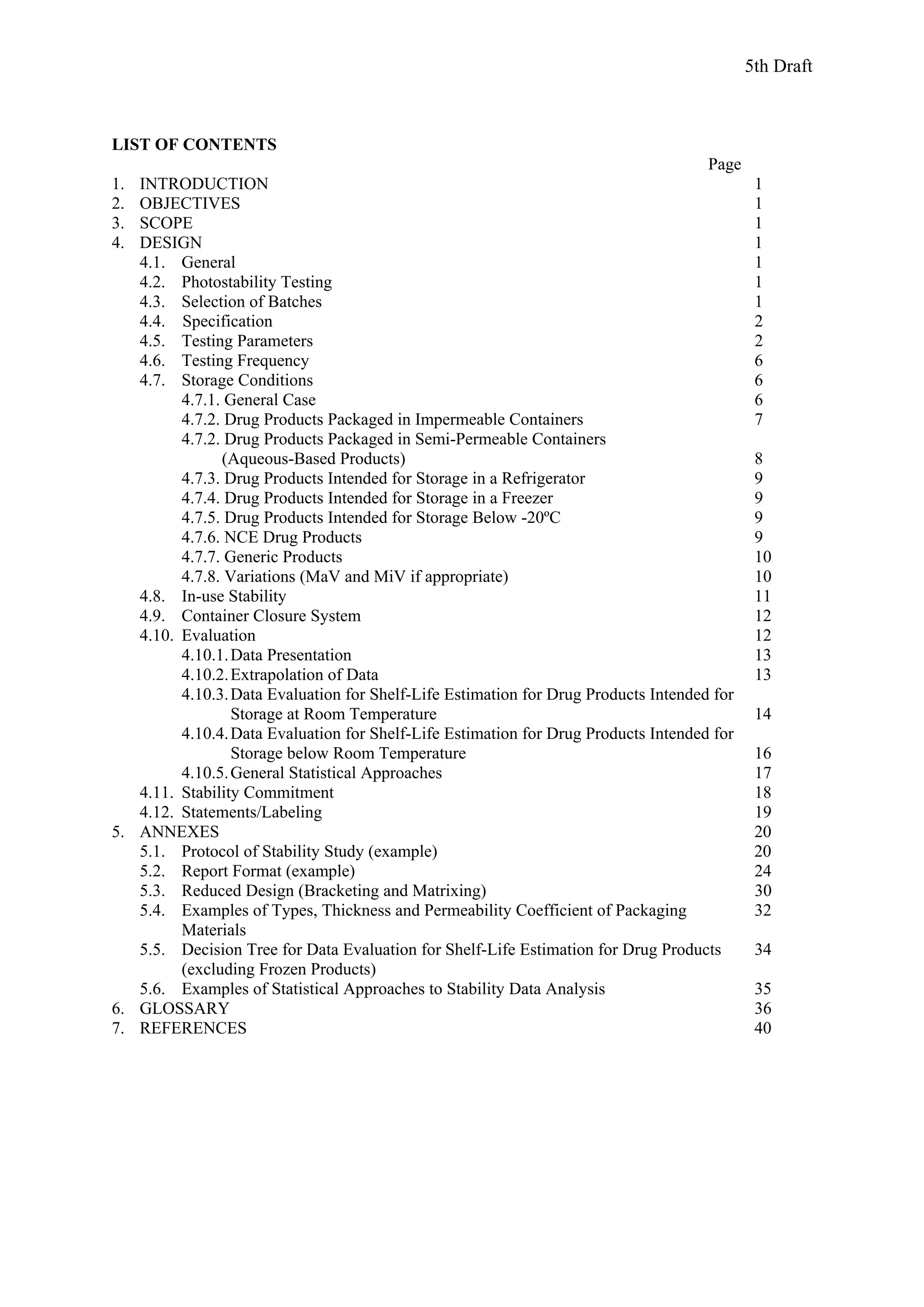 Asean stability guideline (version 6.0) | PDF