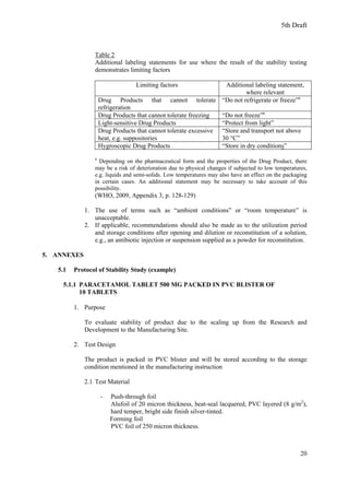 Asean stability guideline (version 6.0) | PDF