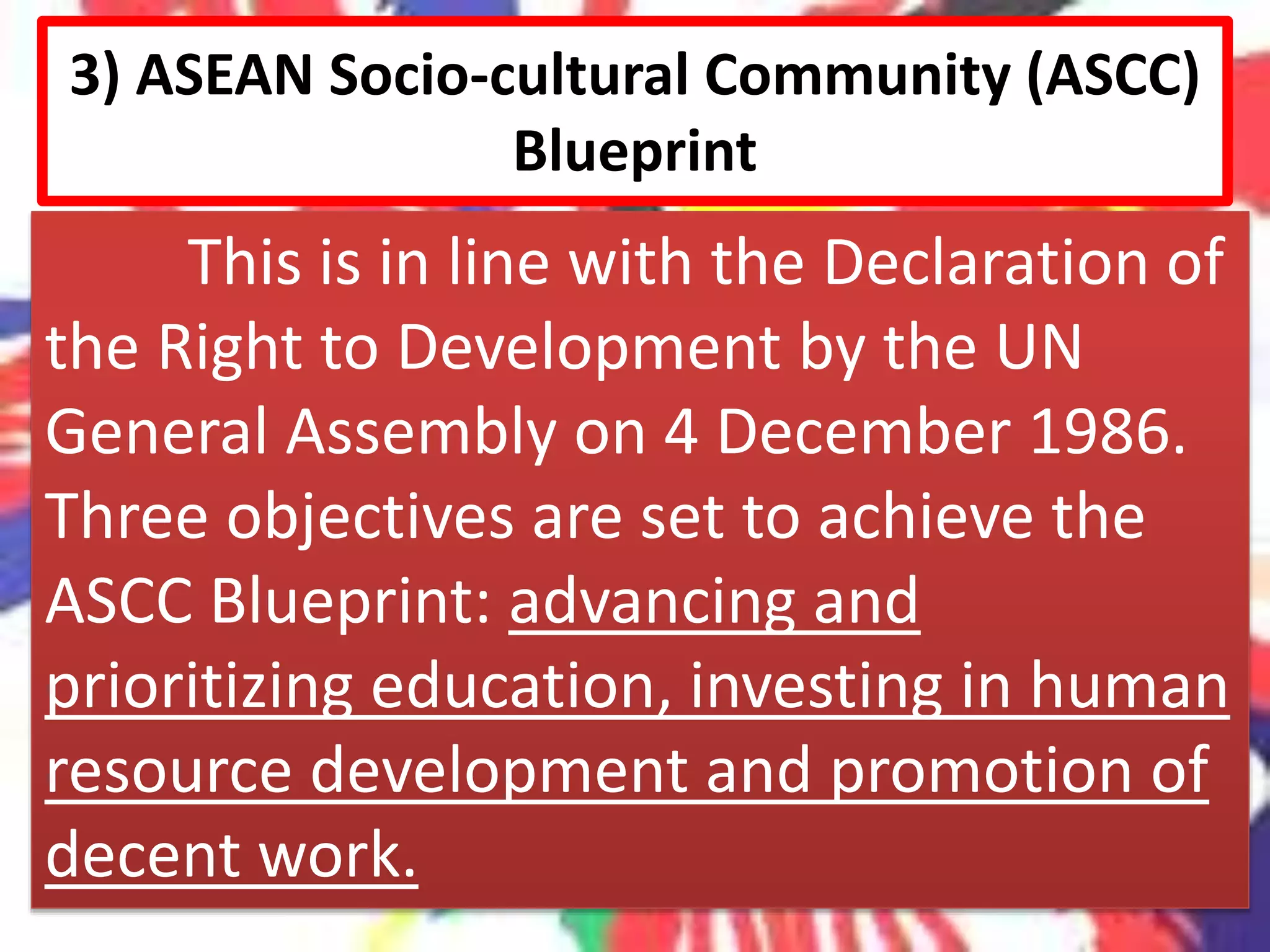 ASEAN Three Pillars | PPTX
