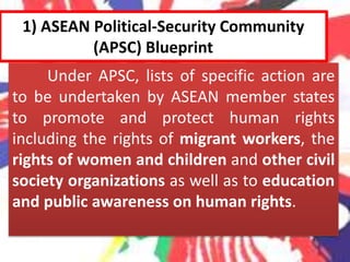 ASEAN Three Pillars | PPTX