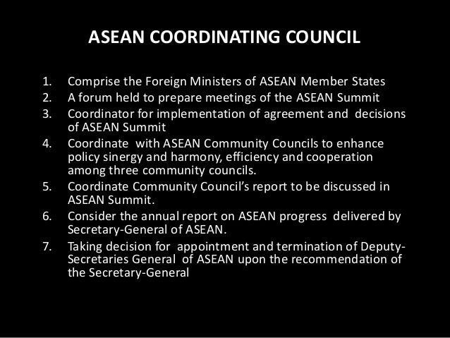 The Asean Structure
