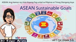 ASEAN SUSTAINABLE DEVELOPMENT GOALS.pptx
