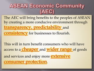 ASEAN to AEC | PPTX