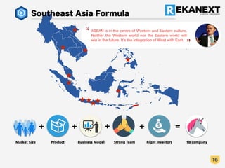 ASEAN Investment and Startup Oppurtunities | PDF