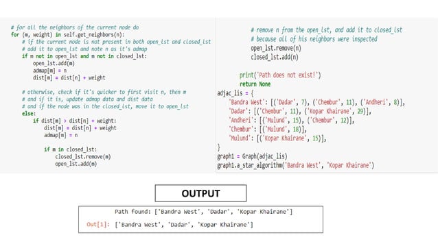 A* SEARCH ALGORITHM in simpler terms | PPTX | Search | Internet