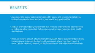 Asea – What Is It | PPT