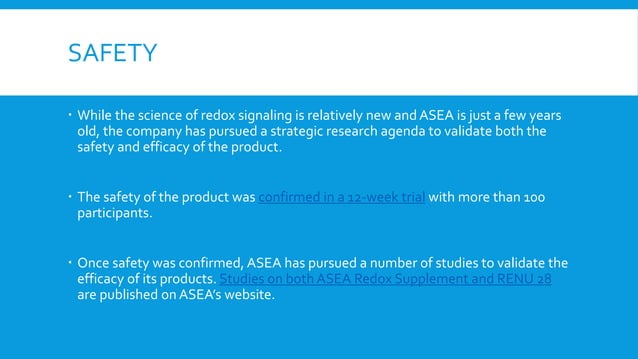Asea – What Is It | PPT