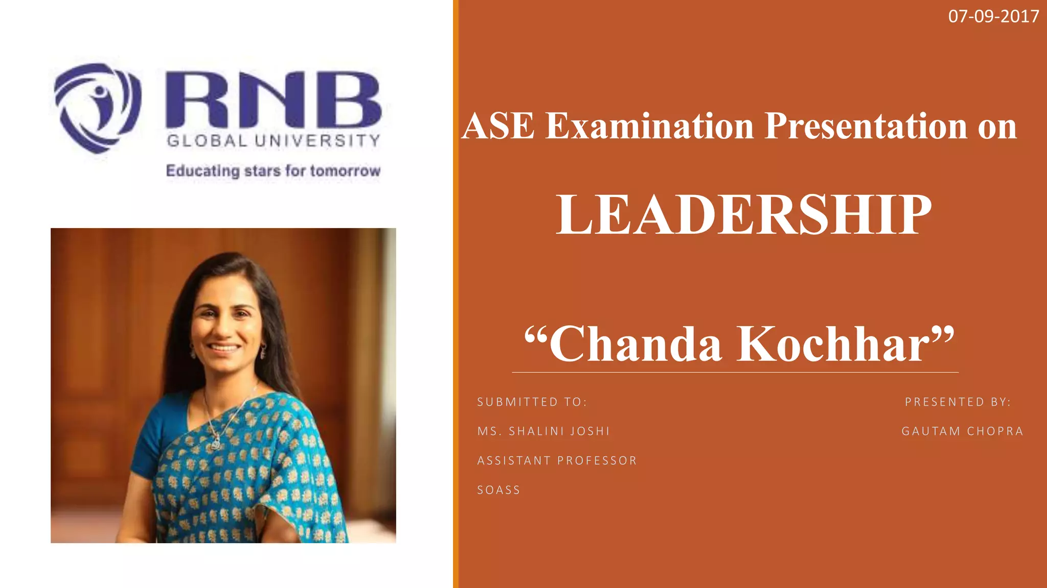 Chanda Kochhar | PPT