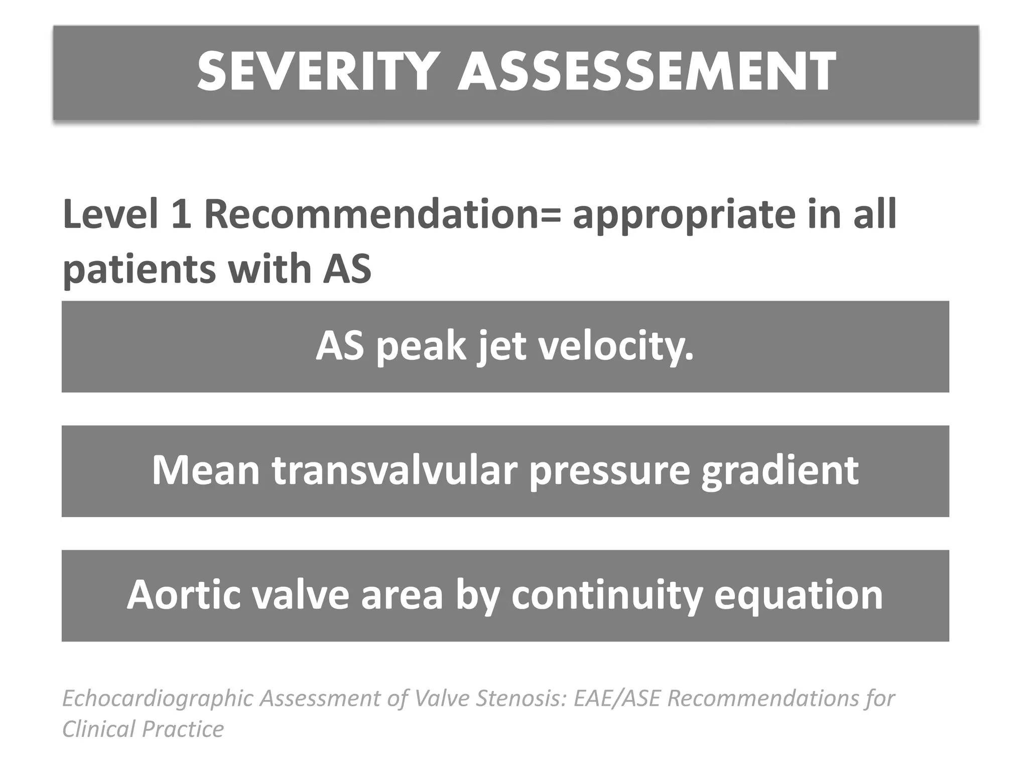 Echocardiographic evaluation of Aortic stenosis | PPTX