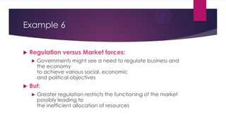 As economics conflicting government objectives | PPT